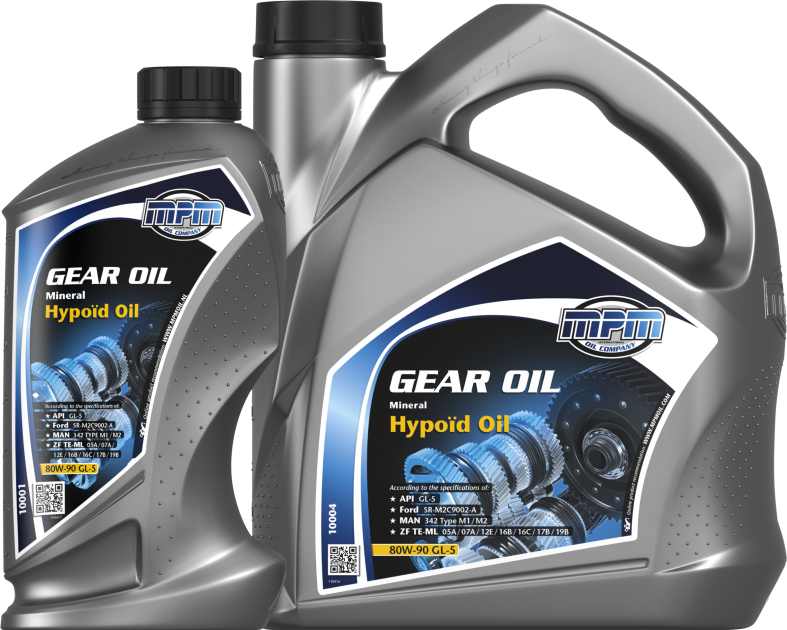 10000 • Gear Oil 80W-90 GL-5 Mineral Hypoïd Oil | Produits | MPM Oil